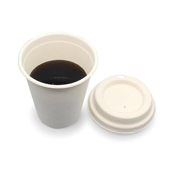 100% Biodegradable Eco-friendly Sugarcane Bagasse Cup 8oz