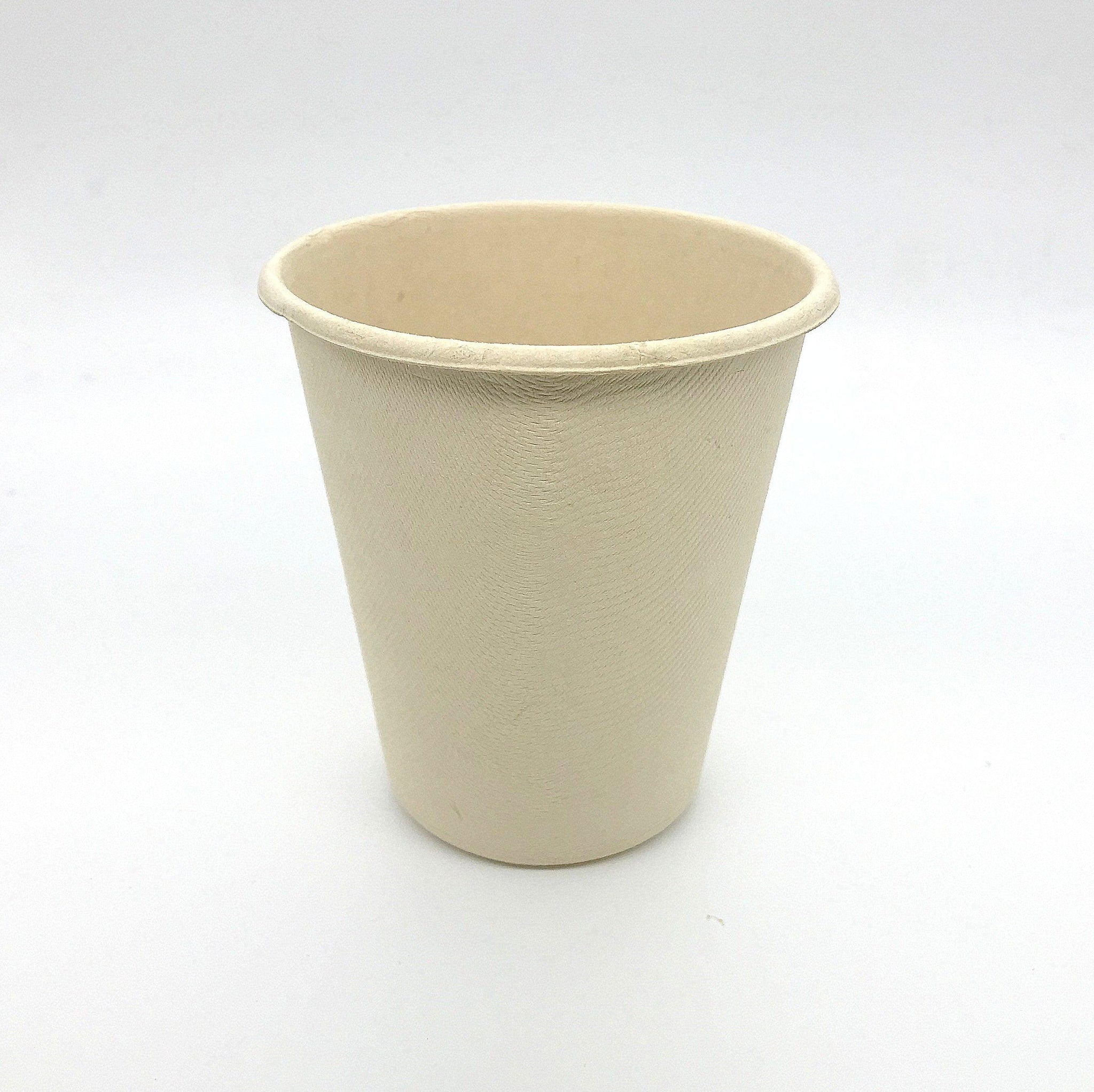 100% Biodegradable Eco-friendly Sugarcane Bagasse Cup 8oz