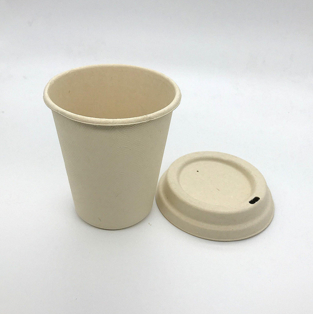 100% Biodegradable Eco-friendly Sugarcane Bagasse Cup 8oz