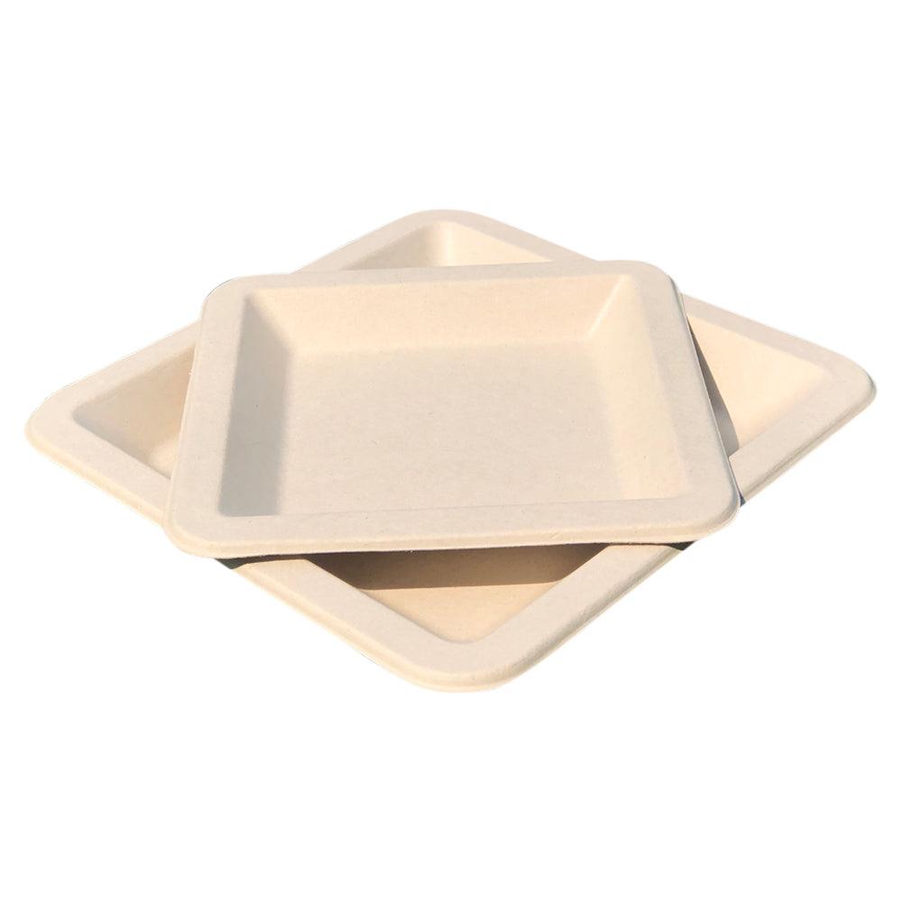Eco-Friendly 10 Bagasse Plates for Home Use