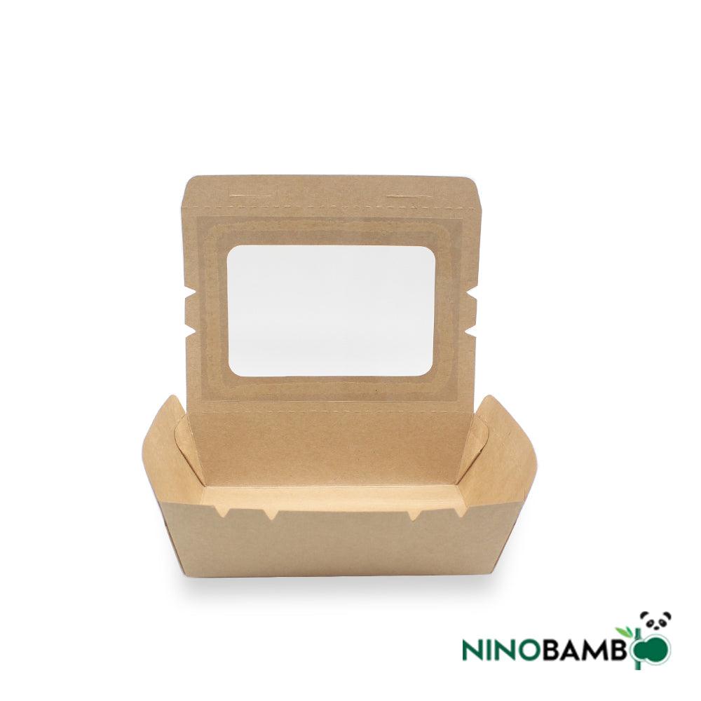 700ml Paper Disposable Salad Box With Window