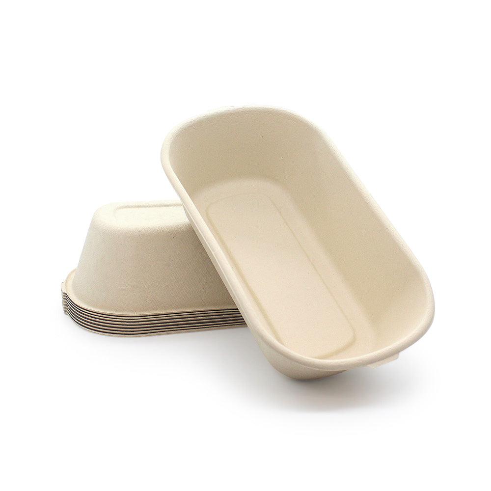 900ml Compostable Bamboo Fiber Food Boxes