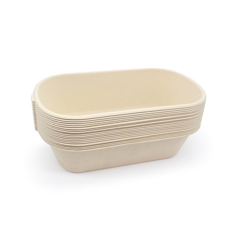 900ml Compostable Bamboo Fiber Food Boxes