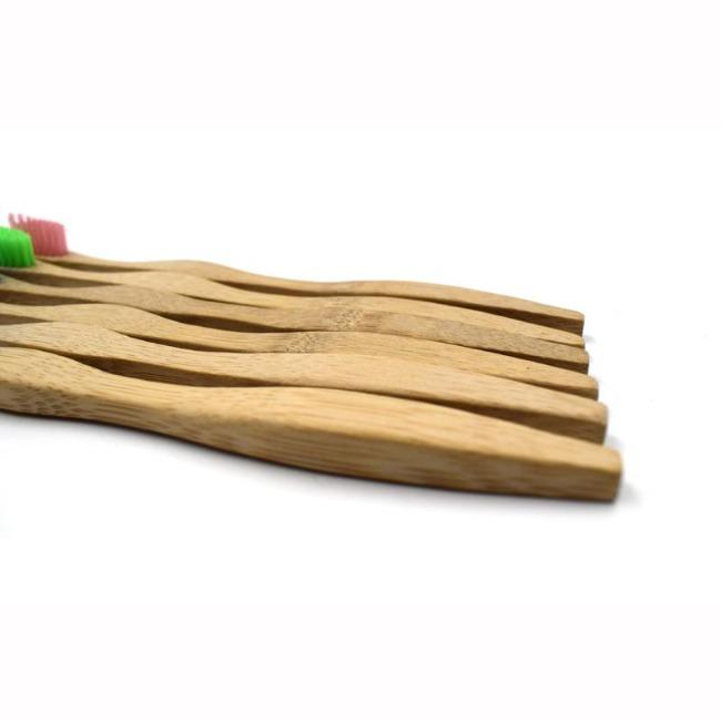 Adult Bamboo Toothbrush Soft/Medium/Hard Bristle | Eco-Friendly Bamboo