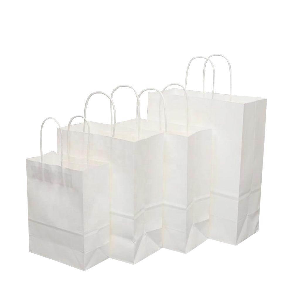 Disposable Kraft Paper Tote Bag with Handle