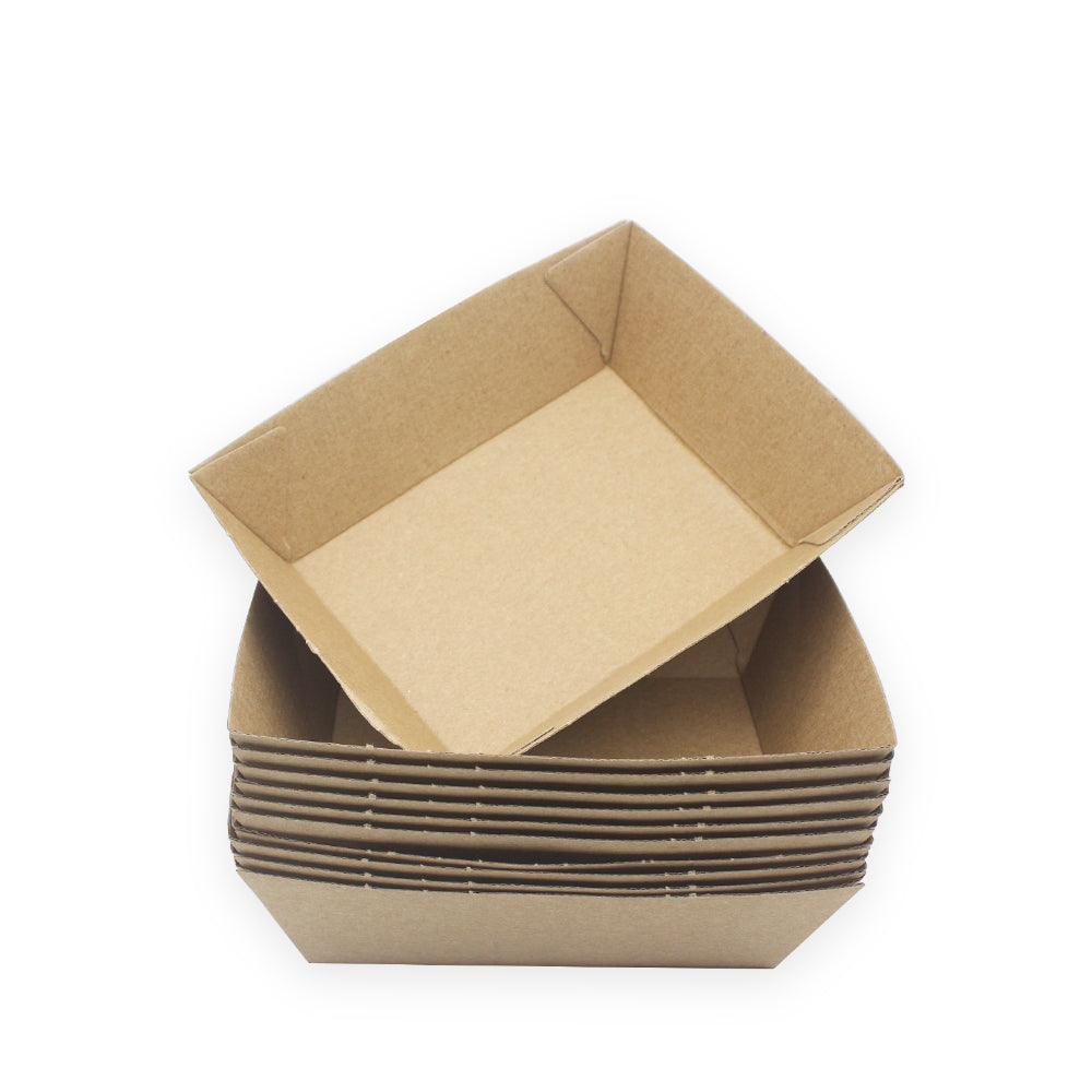 Take Out Paper Corrugated Food Tray without Lid GB-AU0017